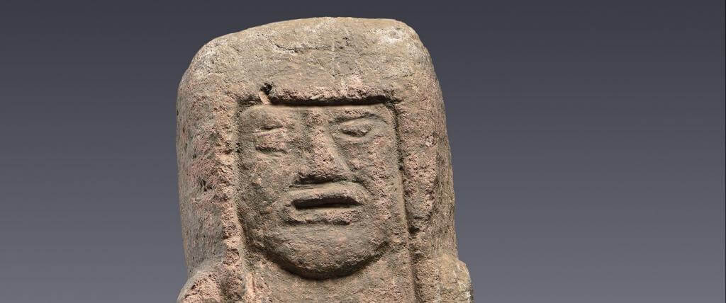 Escultura antropomorfa (cabeza) | El México antiguo. Salas de Arte ...