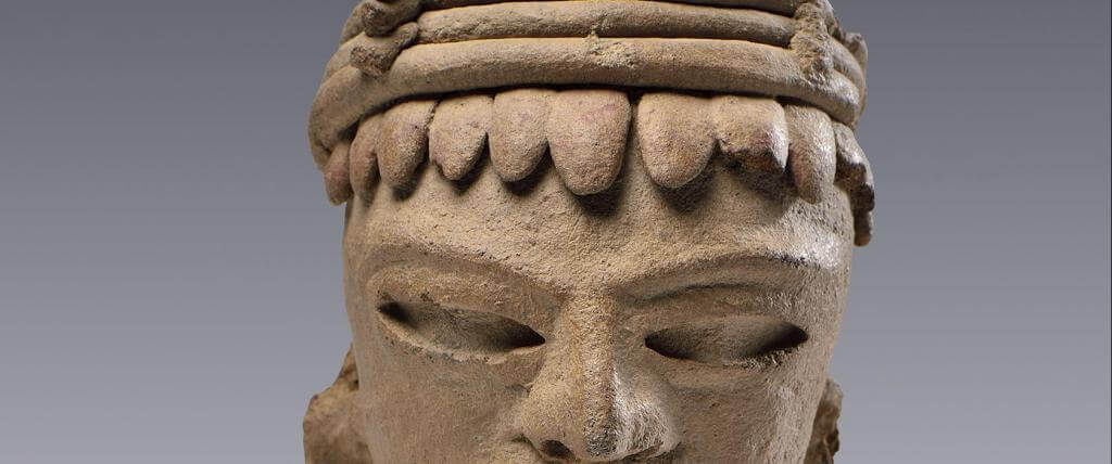 Cabeza antropomorfa de personaje gesticulando -| El México antiguo ...