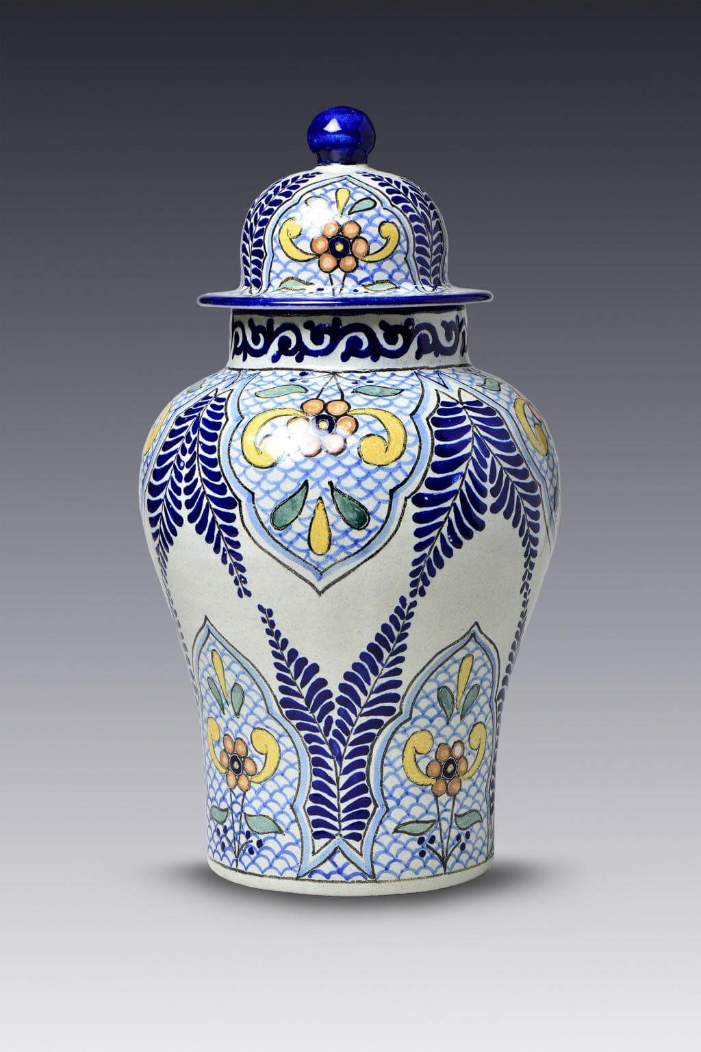 Tibor policromado | Salas de Arte Virreinal y Siglo XIX | Museo Amparo ...