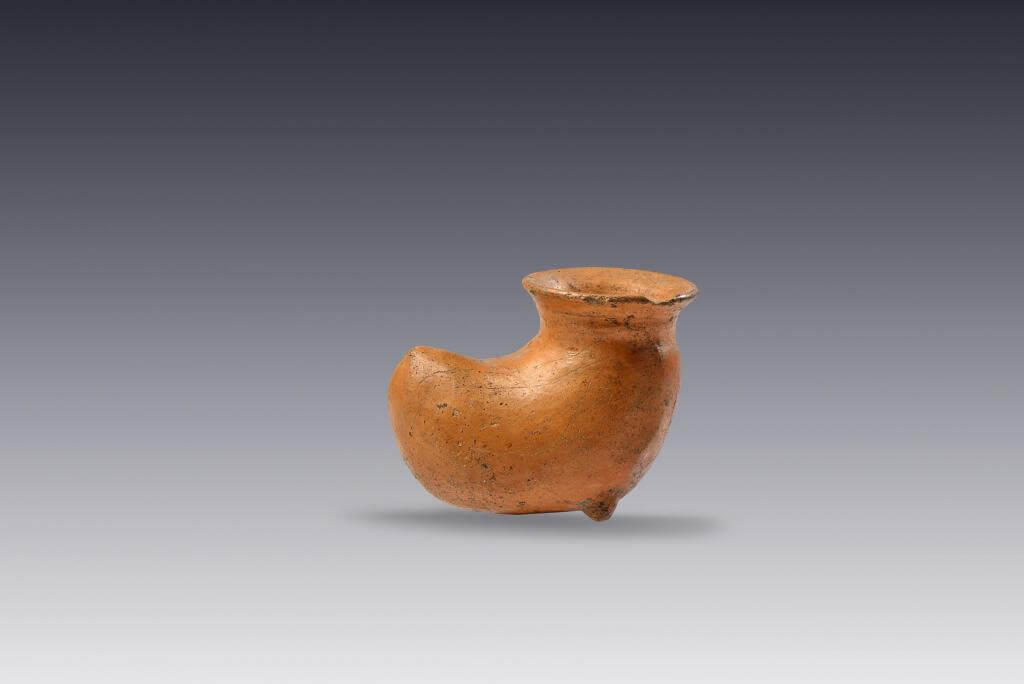 Vasija de cuerpo de pato | El México antiguo. Salas de Arte ...