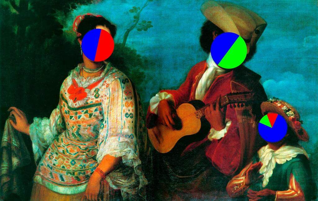 Étude taxonomique-comparative entre les castes de la Nouvelle Espagne ...