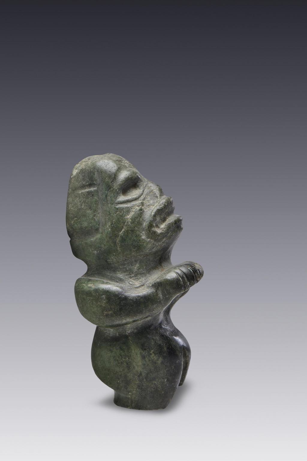 Figurilla olmeca antropomorfa | El México antiguo. Salas de Arte ...