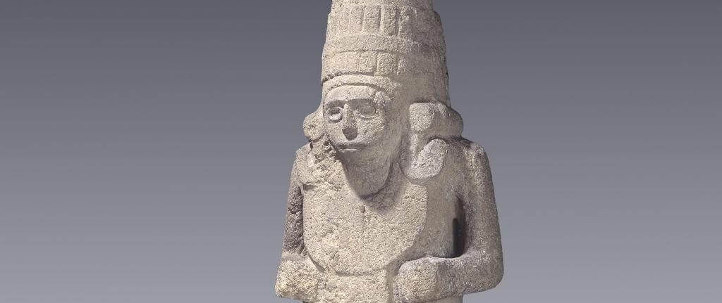 Sacerdote huasteco del dios del viento | El México antiguo. Salas de ...