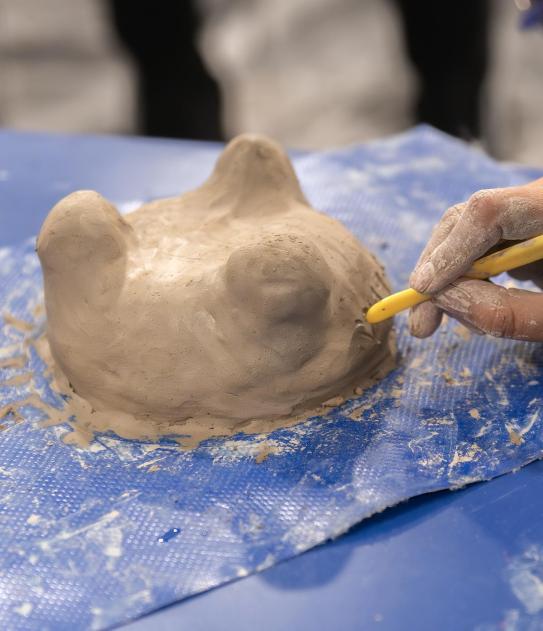 Modelado en barro | Actividades | Museo Amparo, Puebla
